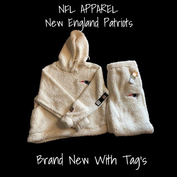NFL | Tops | New England Patriots Embroidered Sherpa Set Nfl Team ...